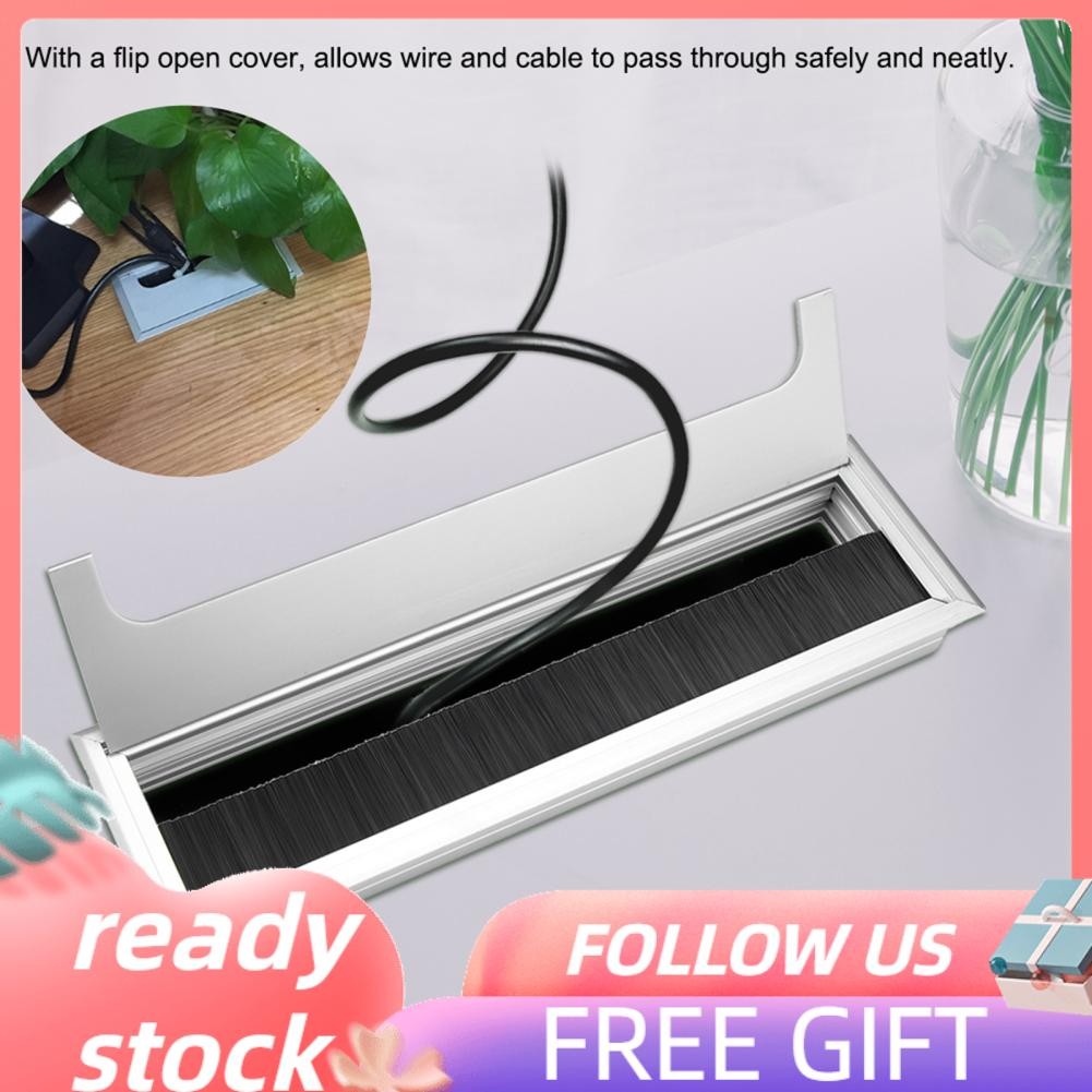 Hanhan1 Cable Square Outlet Organizer Aluminum Alloy Rectangular Desk ...