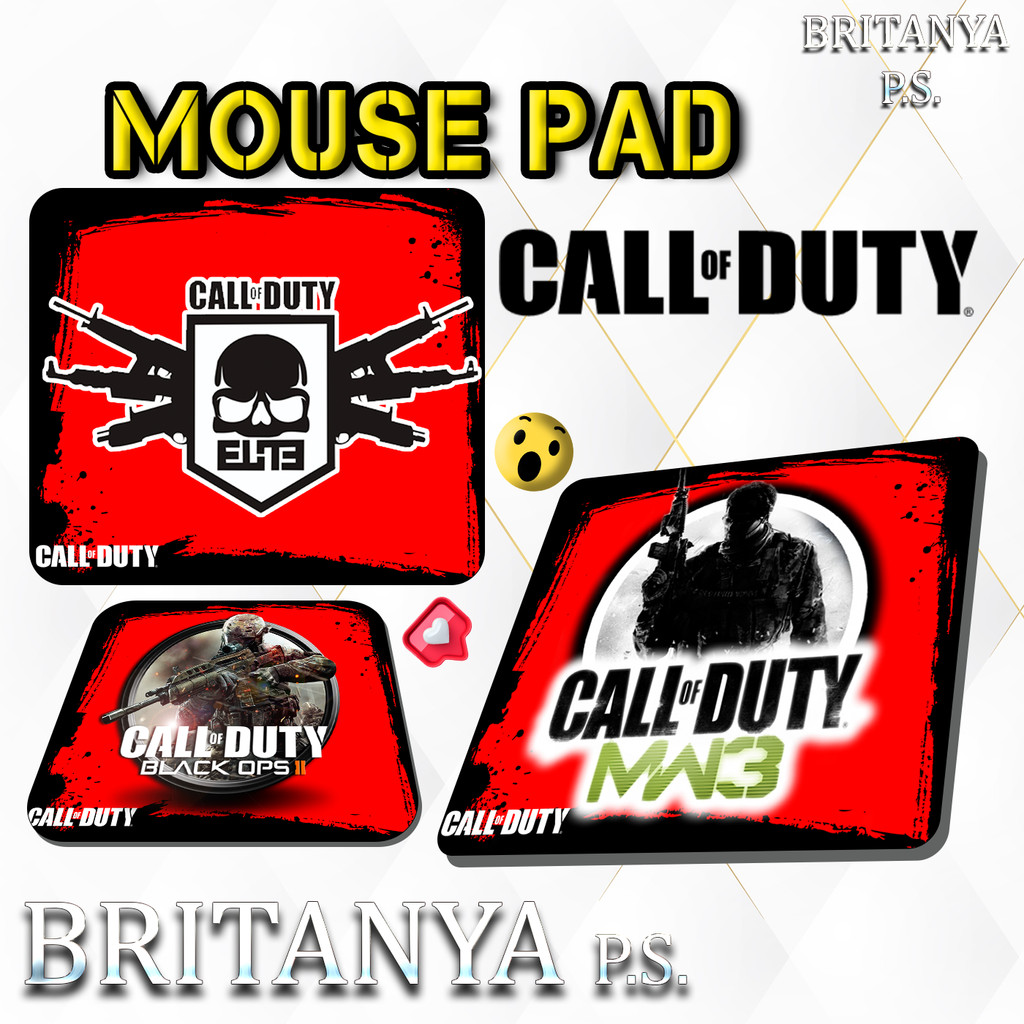 CALL OF DUTY MOUSE PAD DESIGN | Shopee Philippines