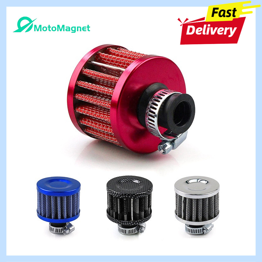 UNIVERSAL AIR FILTER 12MM COLD AIR INTAKE FILTER TURBO VENT ...