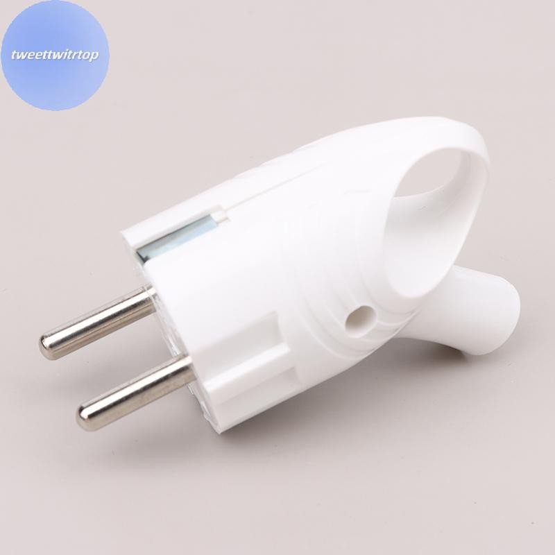 TRTOP European Plug 2P+E Schuko Plug With ing Electrical Socket ...