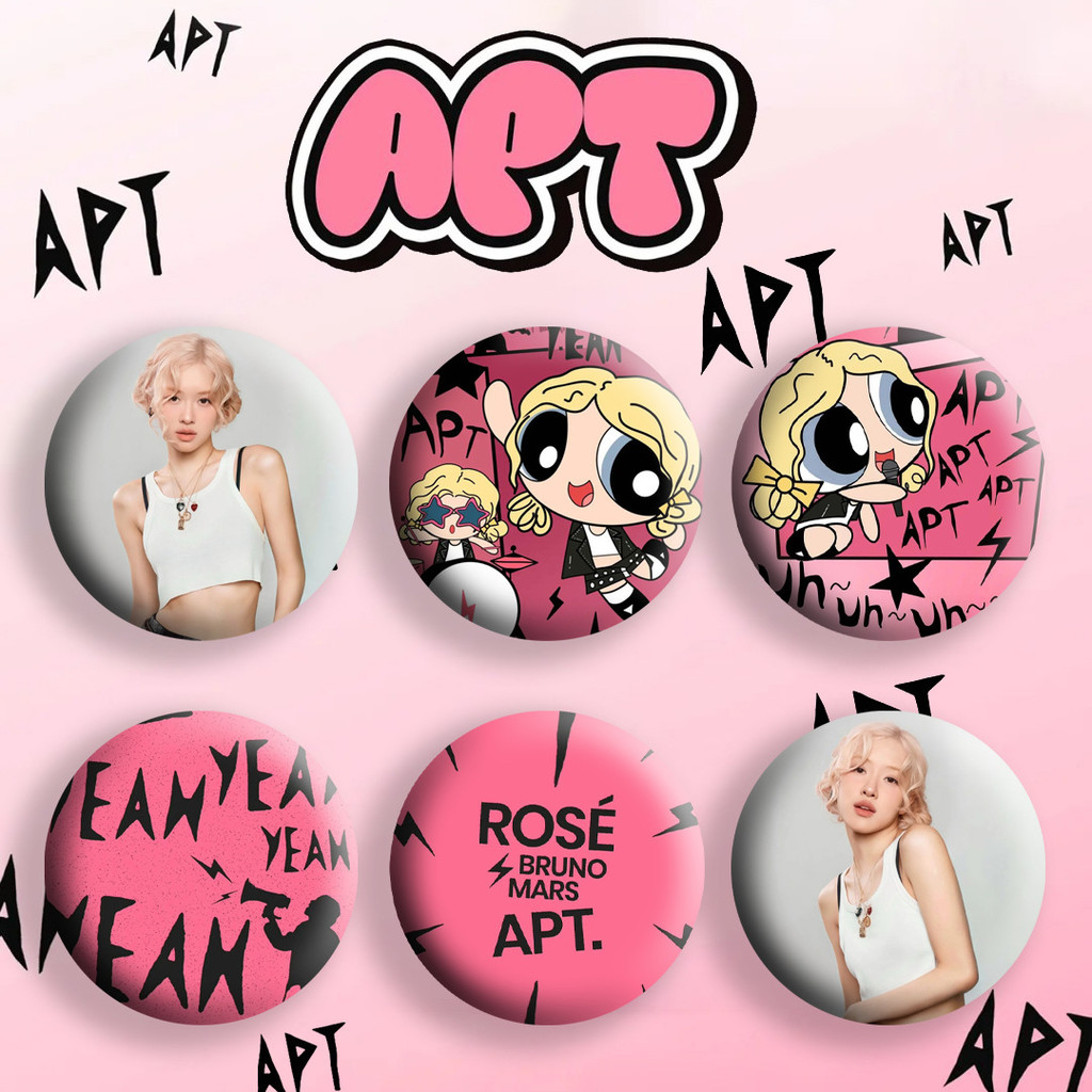 R ROSE Album Tinplate Badge BLACKPINK Bar Merchandise | Shopee Philippines