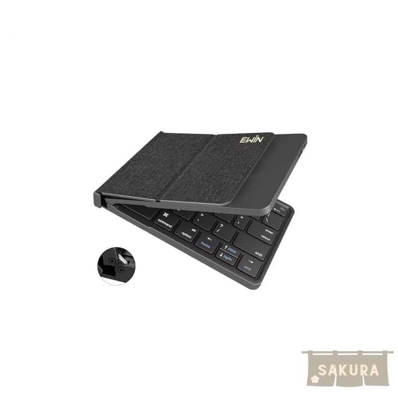 Ewin Bluetooth New Foldable Ultra-light Slim Leather Cover Notebook ...