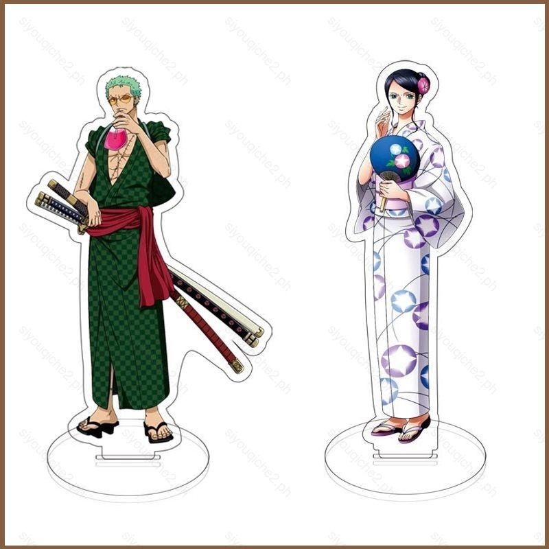 sy ONE PIECE Monkey D. Luffy Roronoa Zoro Anime Acrylic Stand Plate ...