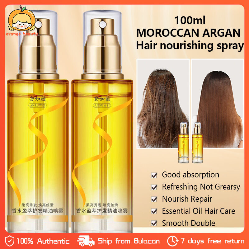100ml Hair Care Essential Oil Spray Essential Oil Repairing Dry and ...