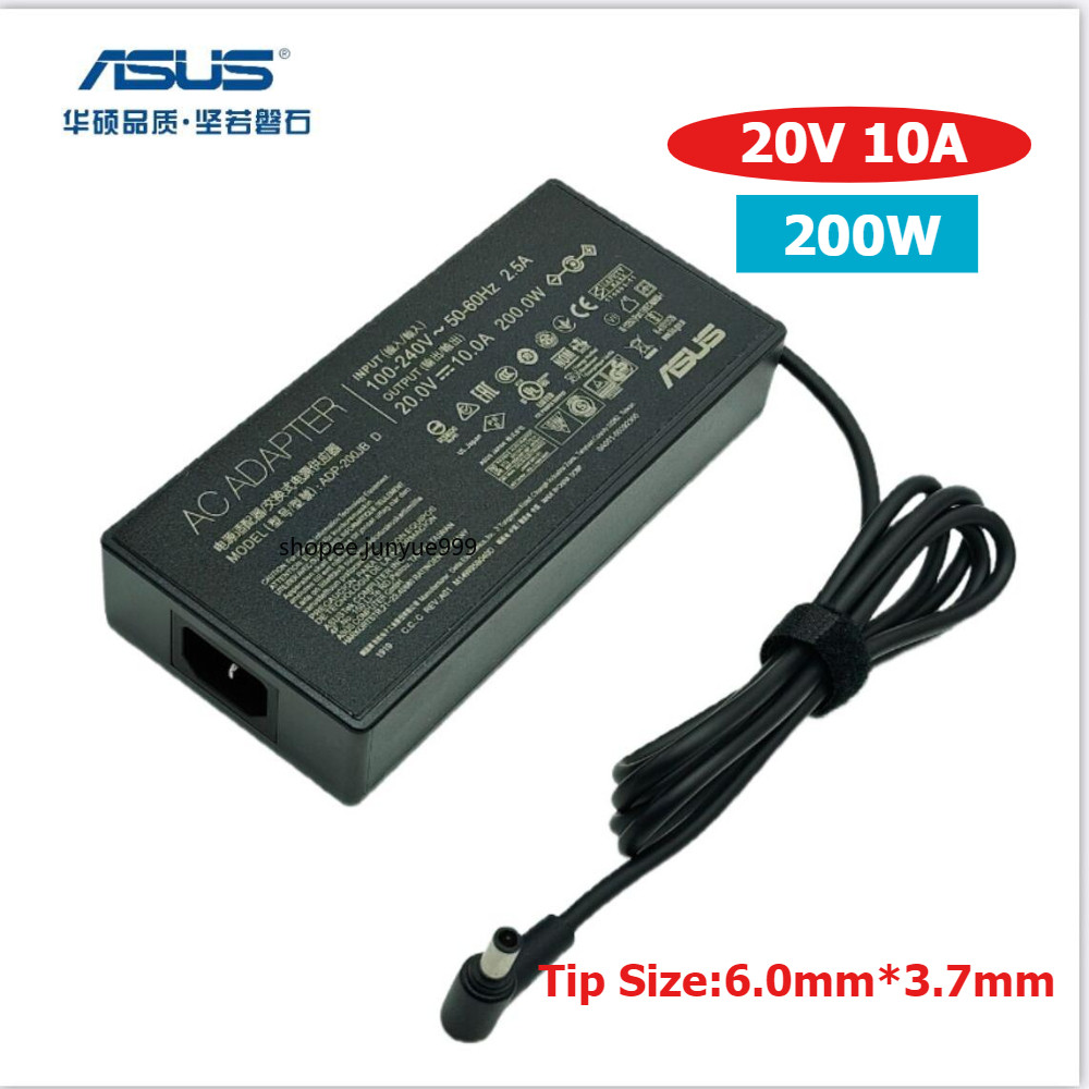 Original ASUS 20V 10A 200W Laptop AC Adapter Charger for ASUS TUF ...