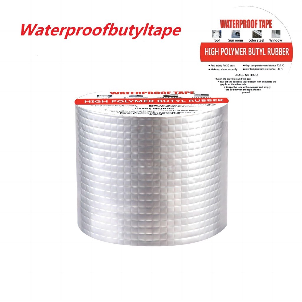 Waterproof Butyl Tape Super Adhesive Aluminum Foil Leak Repair Heat ...