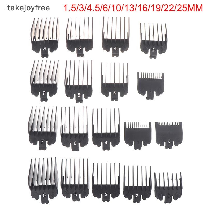 [takejoyfree] 8/10Pcs Hair Clipper Guide Limit Comb Trimmer Guards ...