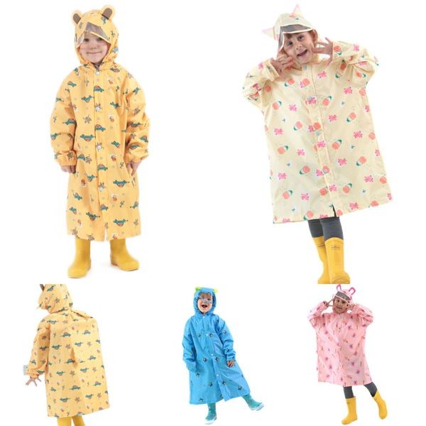 kapote makapal kapote rain coat makapal raincoat for kids Enbihouse new Style new Animal 3D ...