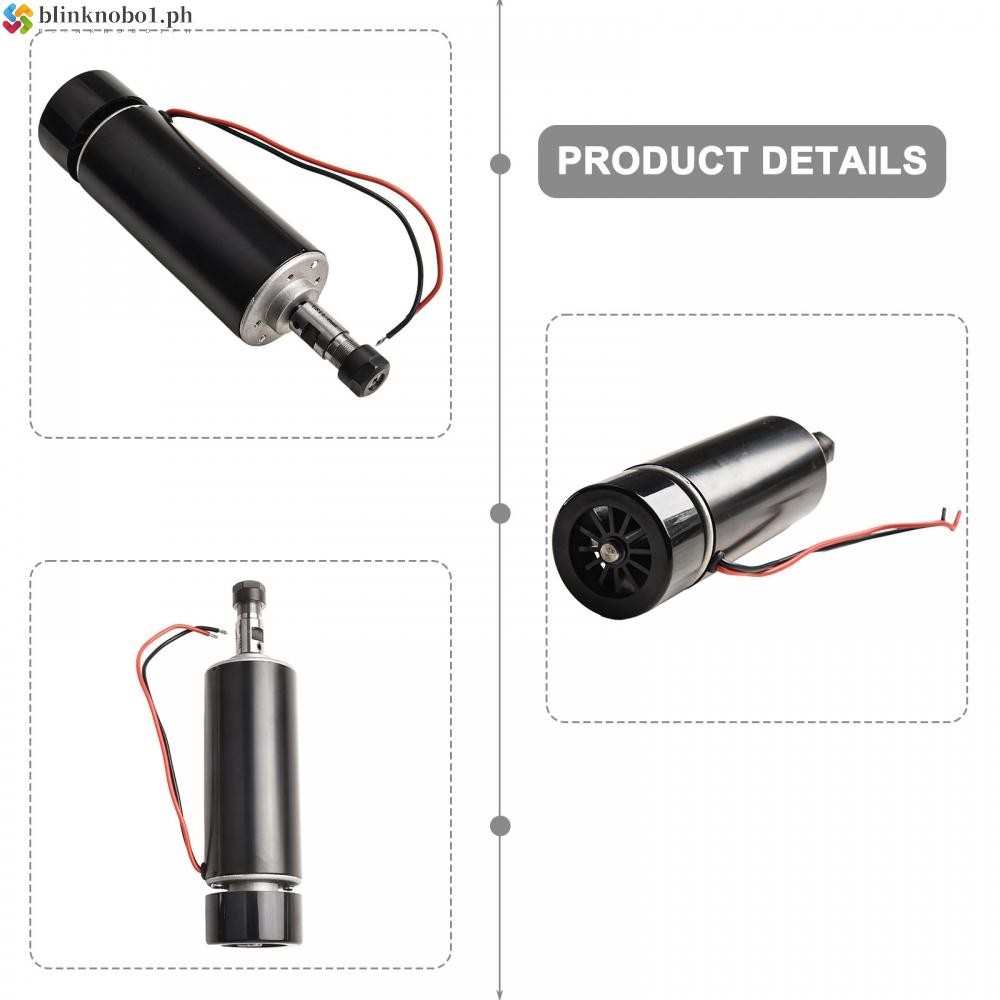 CNC DC Rotating Motor Color Black Spindle Radial Runout 0.01-0.03mm ...