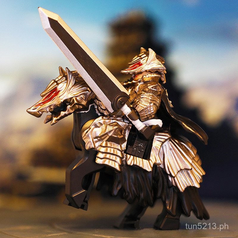 Hot-Selling Compatible Toy Sword-Wind Legend Gus Wolf Head Berserker ...