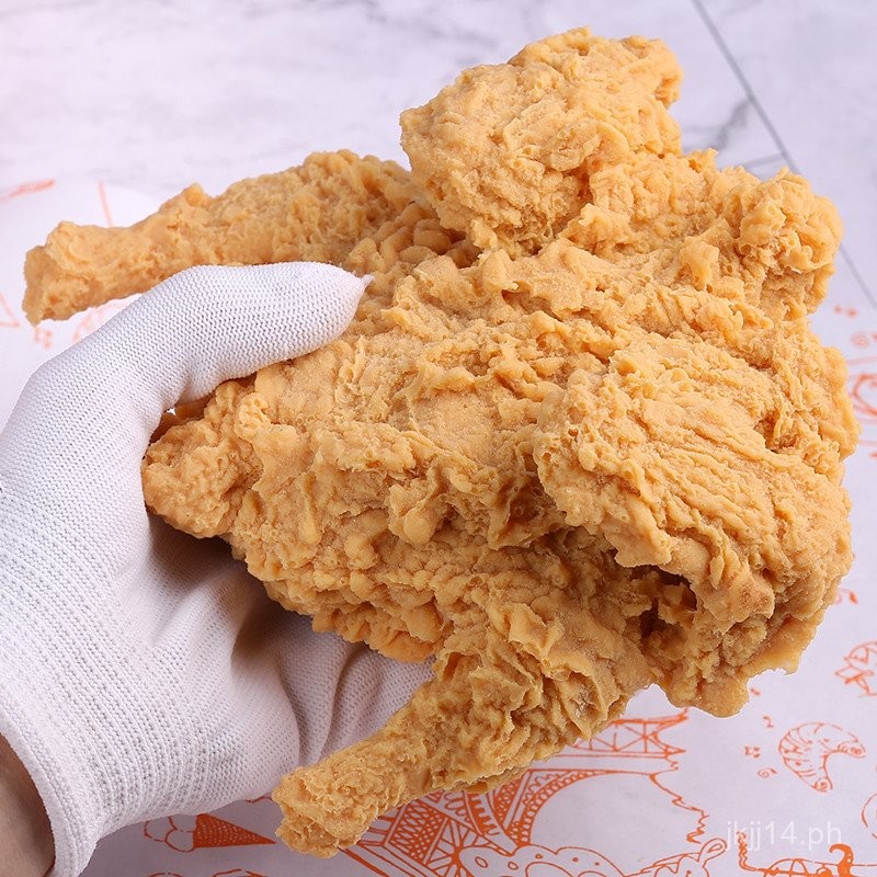 Simulation Fried Chicken Model Crispy Chicken Leg Chicken Wing Burger ...