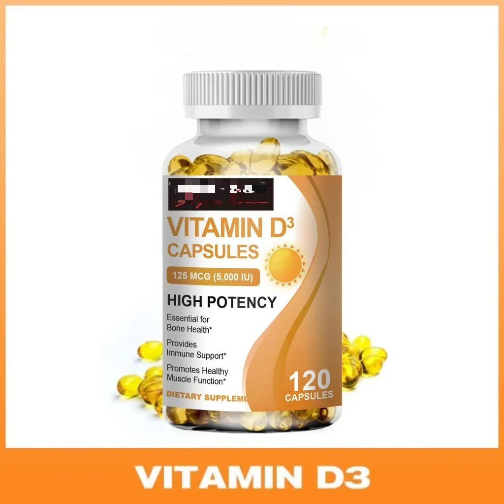 Vitamin D Capsules boost immunity Strong Bones help support bone health ...