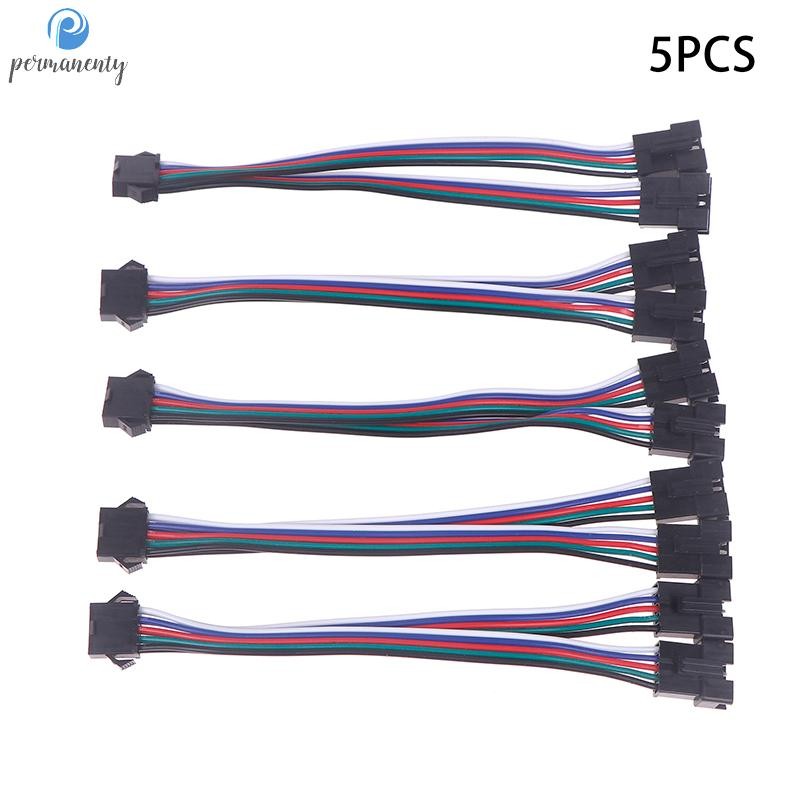 Permanenty 2Pin 3Pin 4Pin 5Pin 6Pin LED Splitter Connector JST SM Male Female Wire Cable For ...