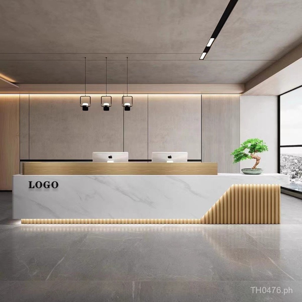 Reception Desk Clothing Company Hotel Lobby Center Bar Counter Cashier ...