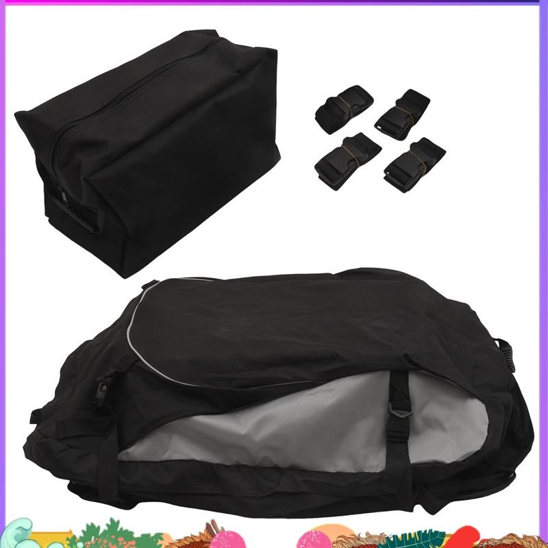 Car Roof Bag & Rooftop Cargo Carrier 15 Cubic Feet Heavy Duty Bag ...
