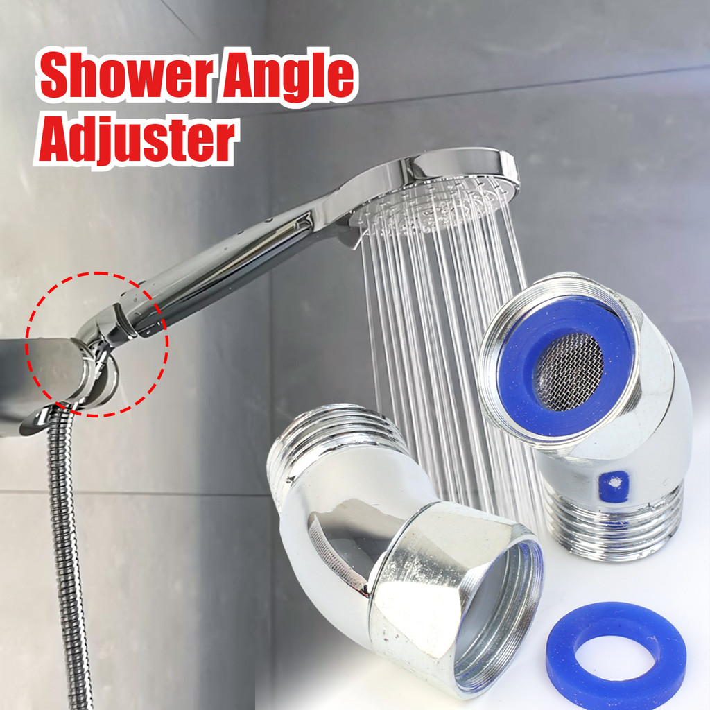 Bathroom Shower Angle Regulator Component Shower Arm Extension Elbow ...