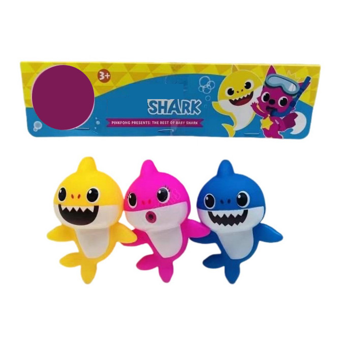 3in1 Shark Toy Doll - Squeaky Rubber Toy That Will Delight Your Little ...