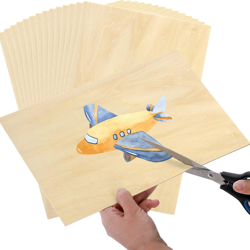 Uliekhy 5/10pcs Balsa Wood Boards Unfinished Wood For House Ship Craft ...