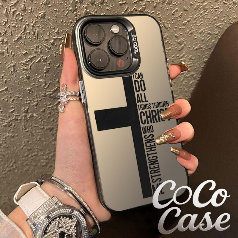 Christian Cross For IPhone 16 15 14 13 12 11 Pro Max X Xr Xs Max 7 8 ...