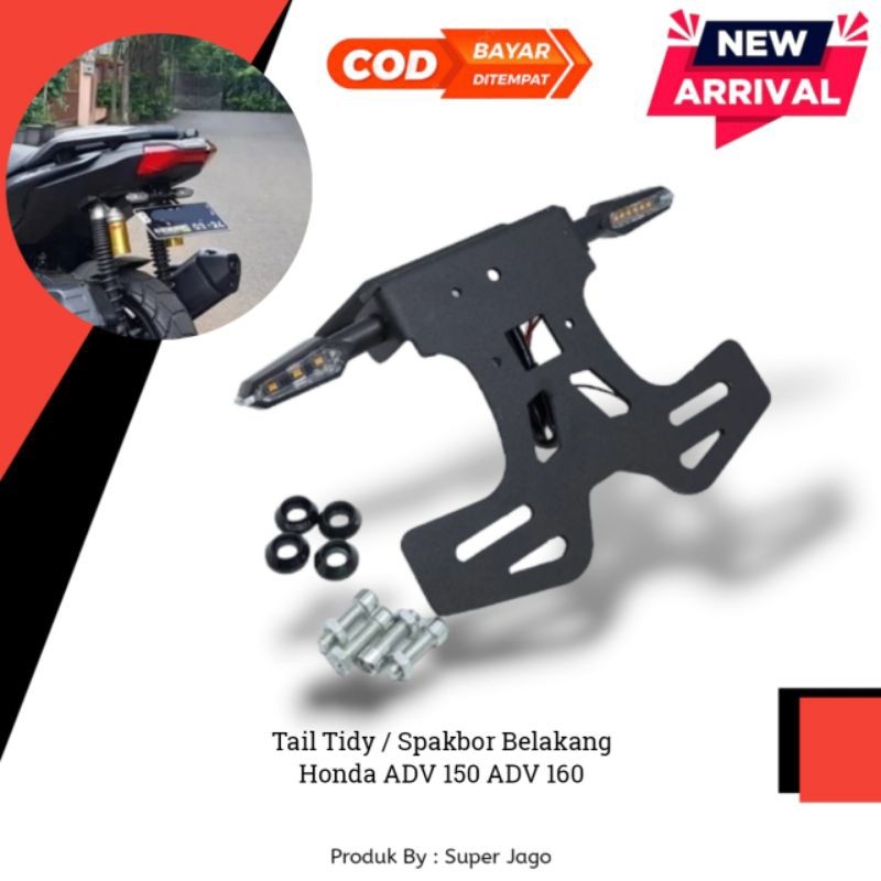 Tail Tidy Rear Fender ADV 150 ADV 160 Plus Sporty Number Plate Holder ...