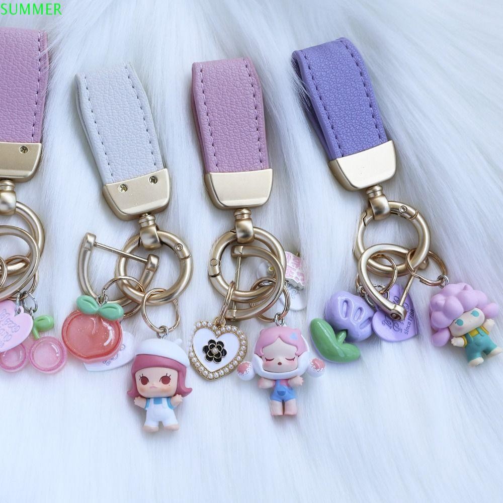 SUMMER Labubu Doll Keychain, Wendy ZZoTon Crouching Sitting POP MART ...