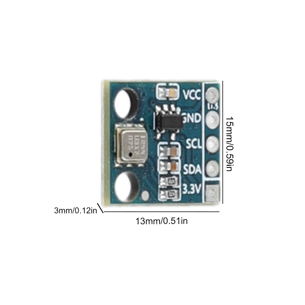 GY-68 BMP180 Digital Barometric Pressure Sensor Board Module I2C 5V for ...