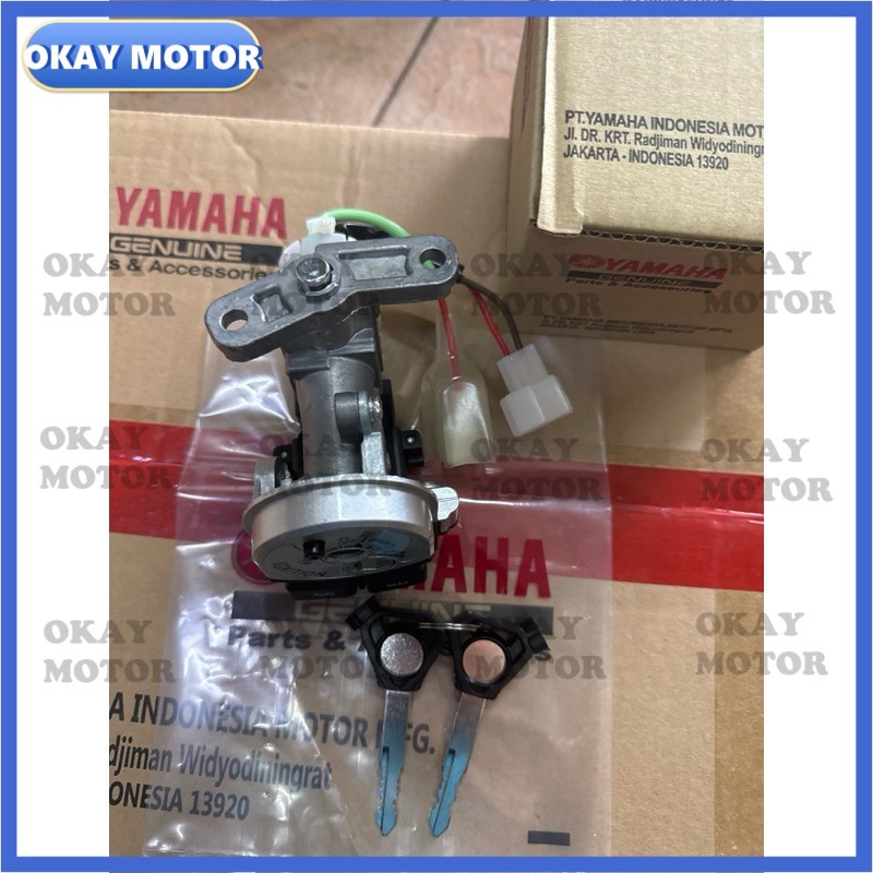 Yamaha NMAX V2 Key lock set Suis Kunci ON/OFF N-MAX 155 NMAX155 V2 Ignition Main Switch Handle ...