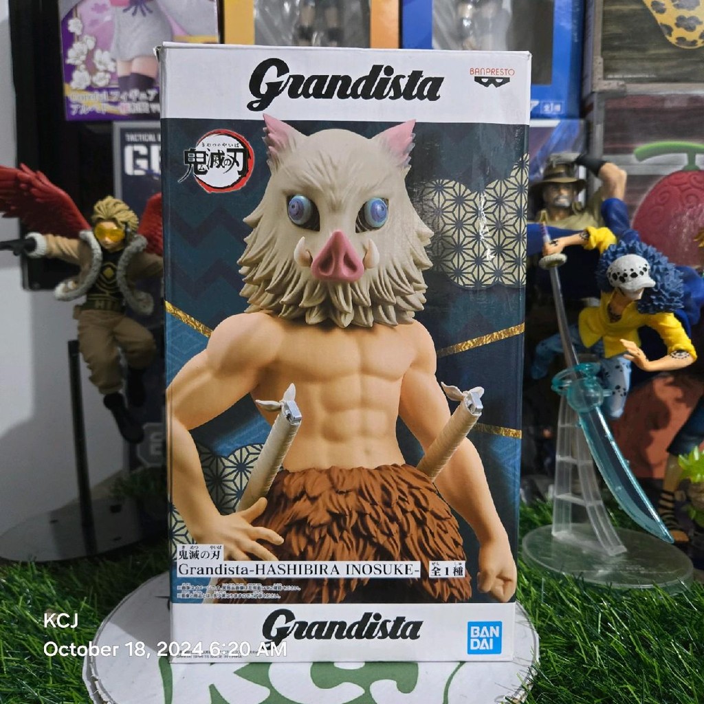 Demon Slayer - Grandista Inosuke Figure - Authentic - Mint in Box - Box ...