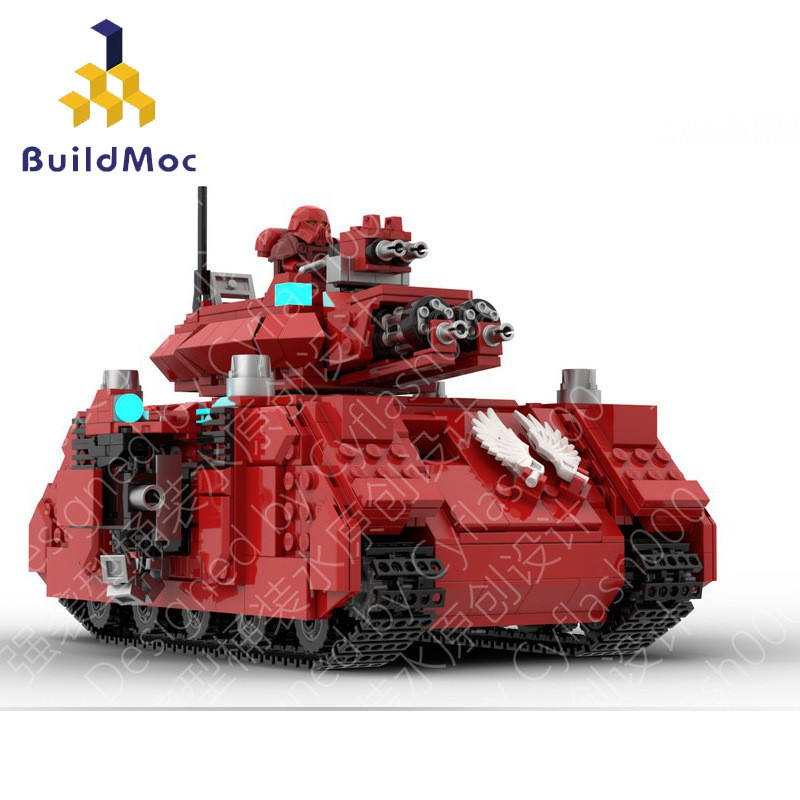 BuildMOC Baal Pattern Predator Tank - Warhammer 40K Model Building ...