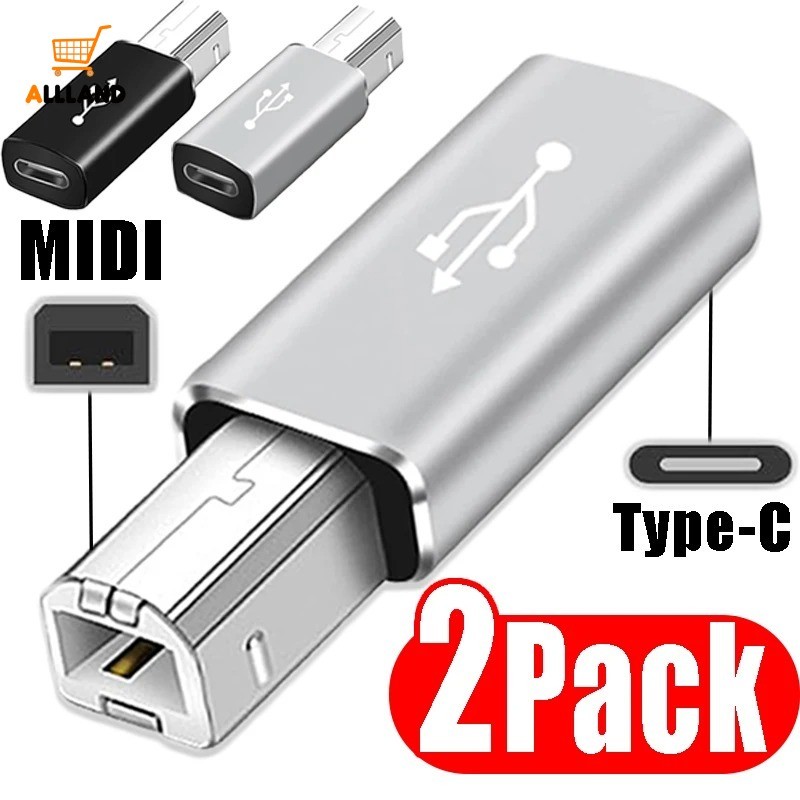Female USB C To Male USB B Adapter Type C To MIDI Converter for ...