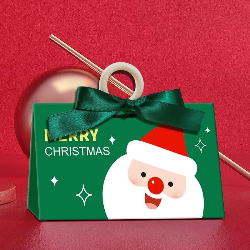 2024 Creative Christmas Apple Packaging Empty Box Christmas Eve Santa ...