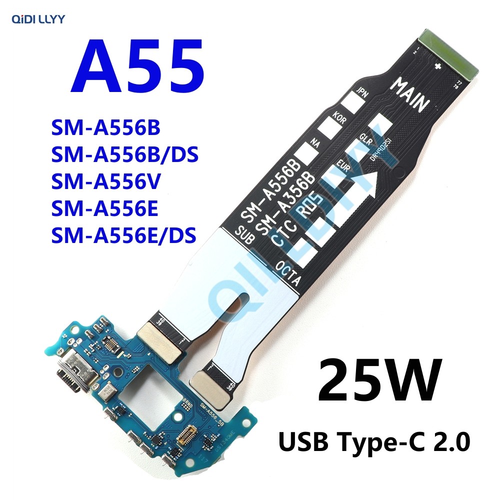 For Samsung Galaxy A55 SM-A556B A556V A556 Fast Charger Main Charging ...