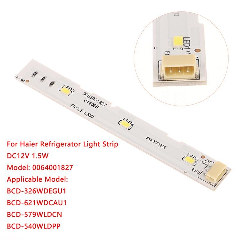 OYPH DC12V 1.5W LED Light Strip Bar For Haier BCD-575WDBI Freezer ...