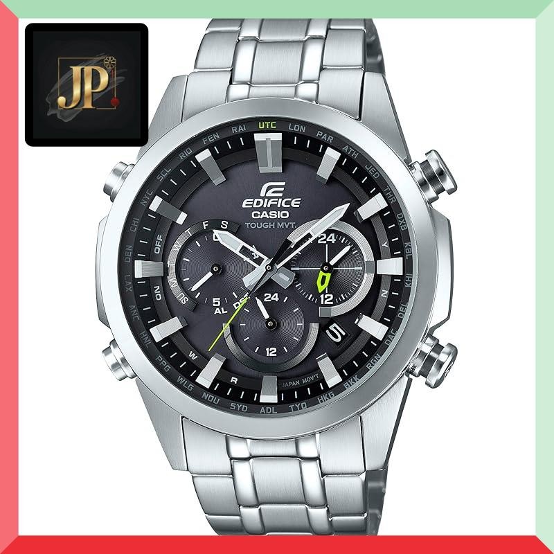Casio Edifice Solar Radio Controlled Watch - Silver | Shopee Philippines