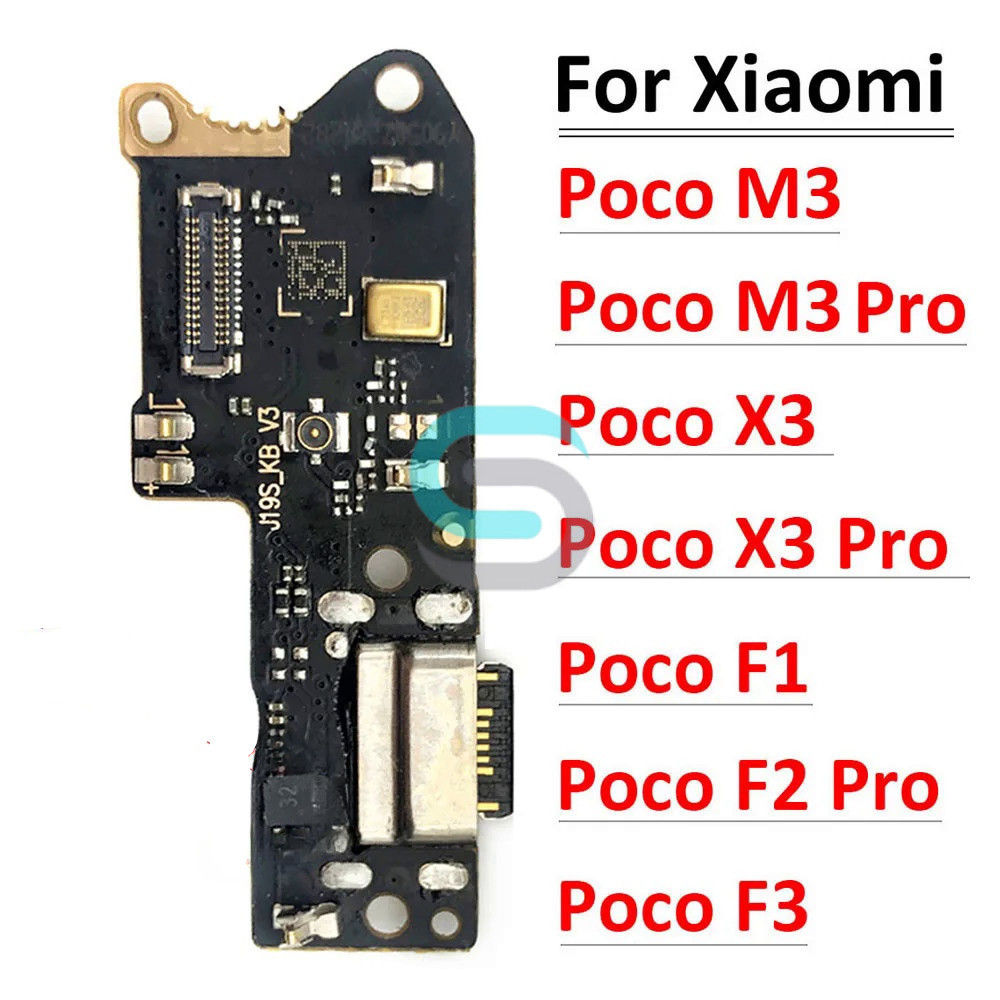USB Charging Port Charger Board Flex Cable For Xiaomi Poco M3 F1 F2 Pro ...