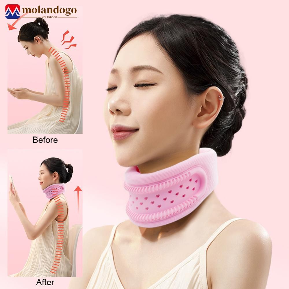 MOLANDOGO Cervical Sponge Neck Protector Stabilizes & Relieves Pressure ...