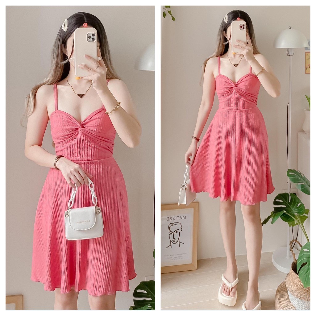 Urban Migz Spaghetti Strap Plain Mini Dress | Shopee Philippines