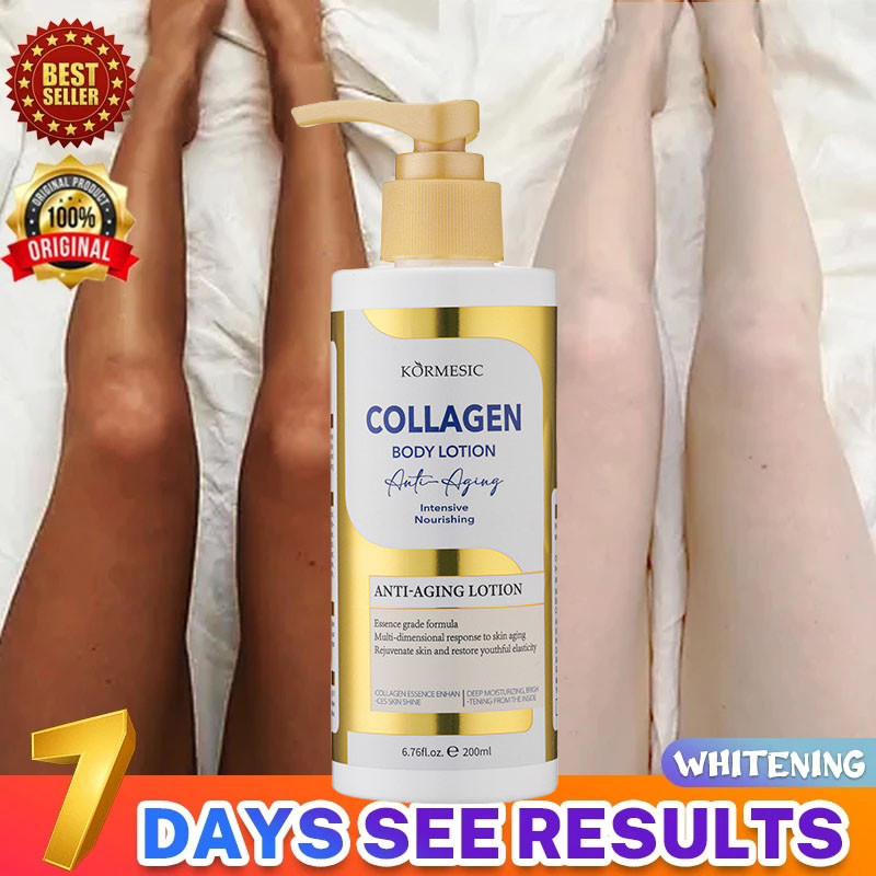Collagen with Glutathione Spf 100 PA+++ Body Lotion 200ml Collagen Whitening Body Lotion ...