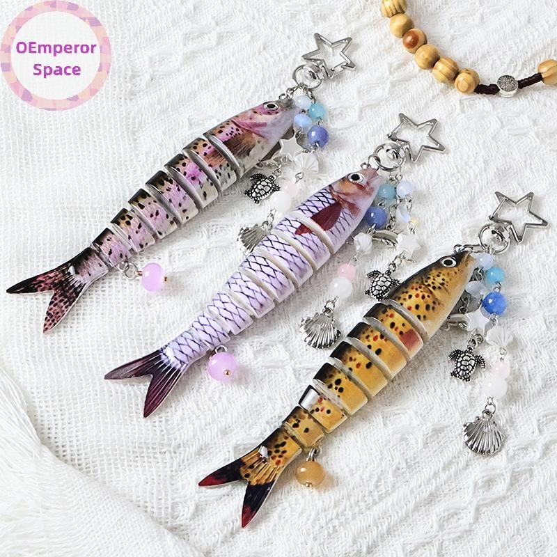 OEmperor Handmade Fish Keychains, Lovely Jewelry,Souvenir Key Chain For Fishing Enthusiasts PH ...