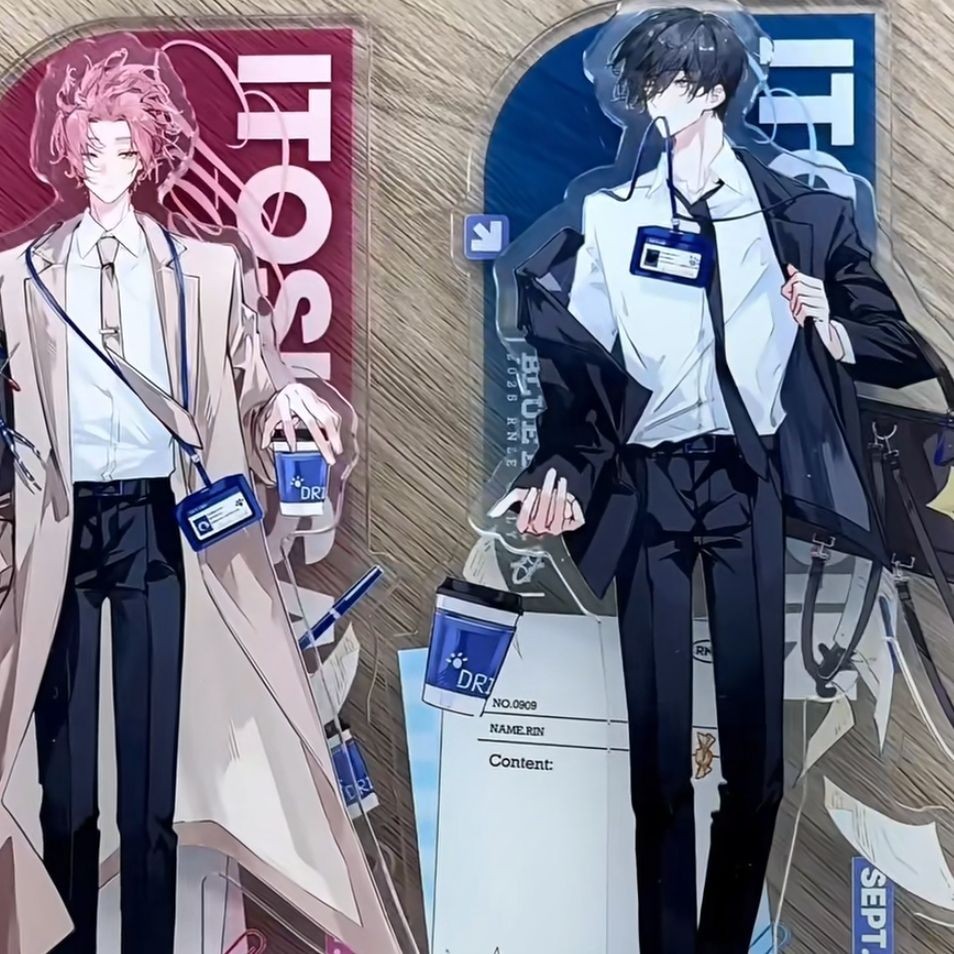 Itoshi Sae Acrylic Stand Itoshi Rin Figure Display Anime Blue Lock ...