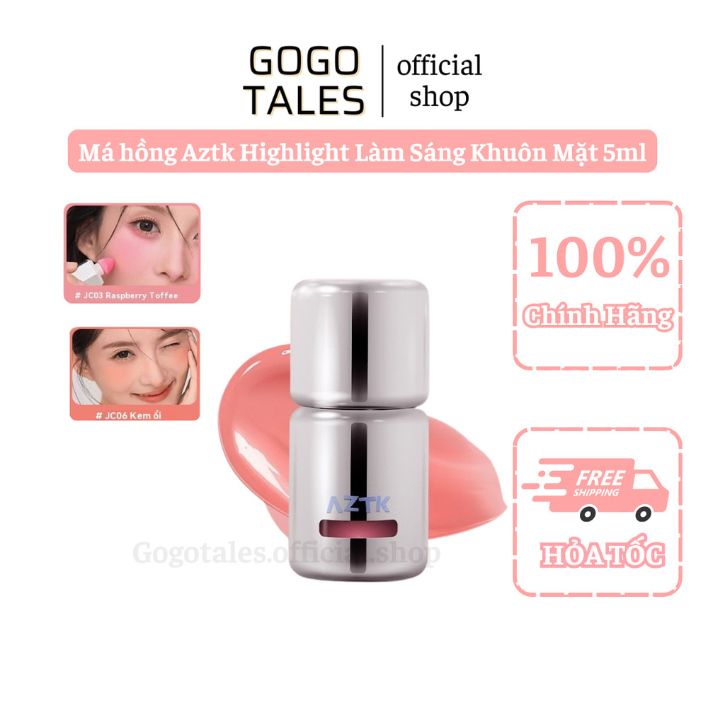 [Aztk] Aztk Color Removal Liquid Blush, Face Brightening Highlighter ...