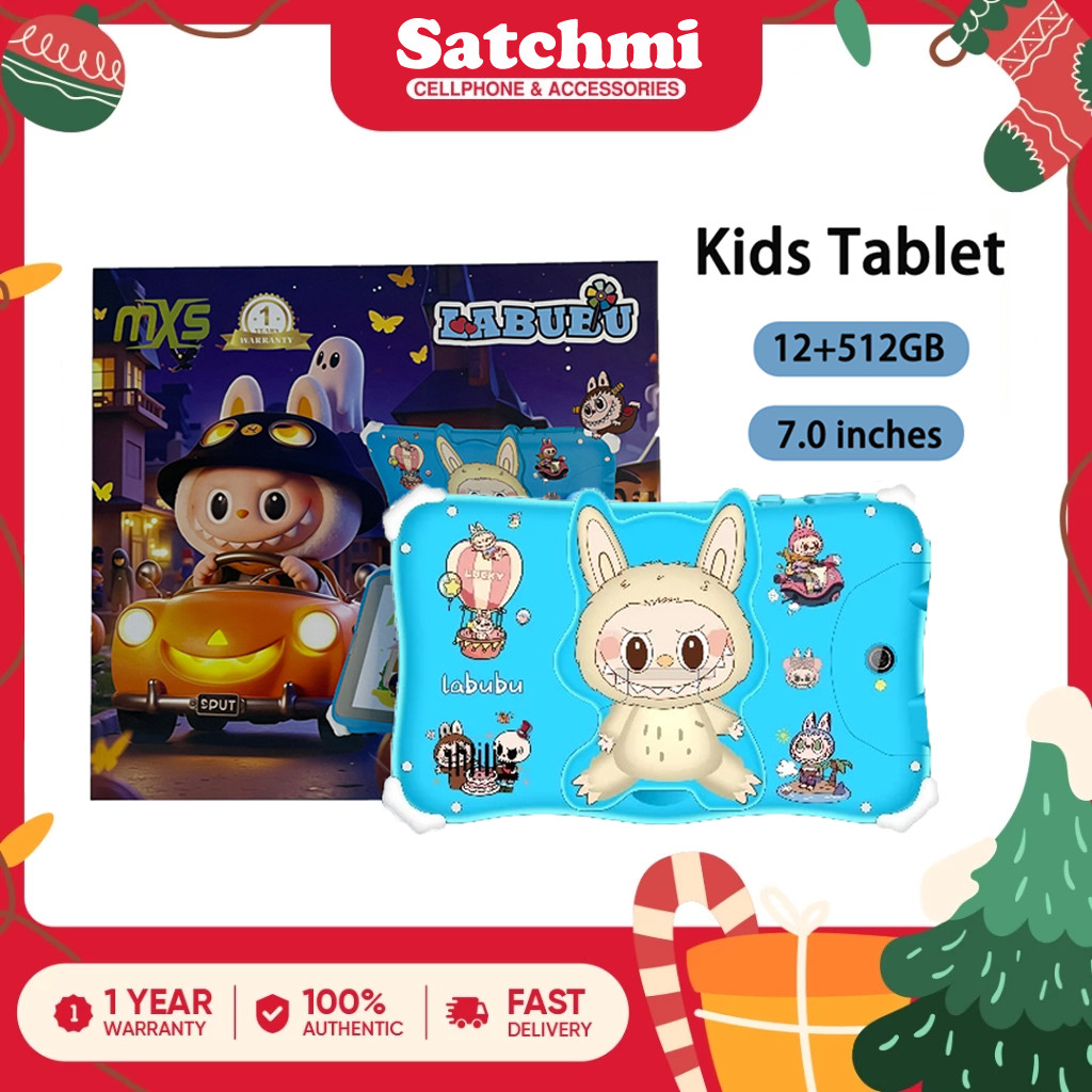 Sansung Tablet LABUBU 2025 New tablet (12GB+512GB)Dual Card WIFI Tablet ...