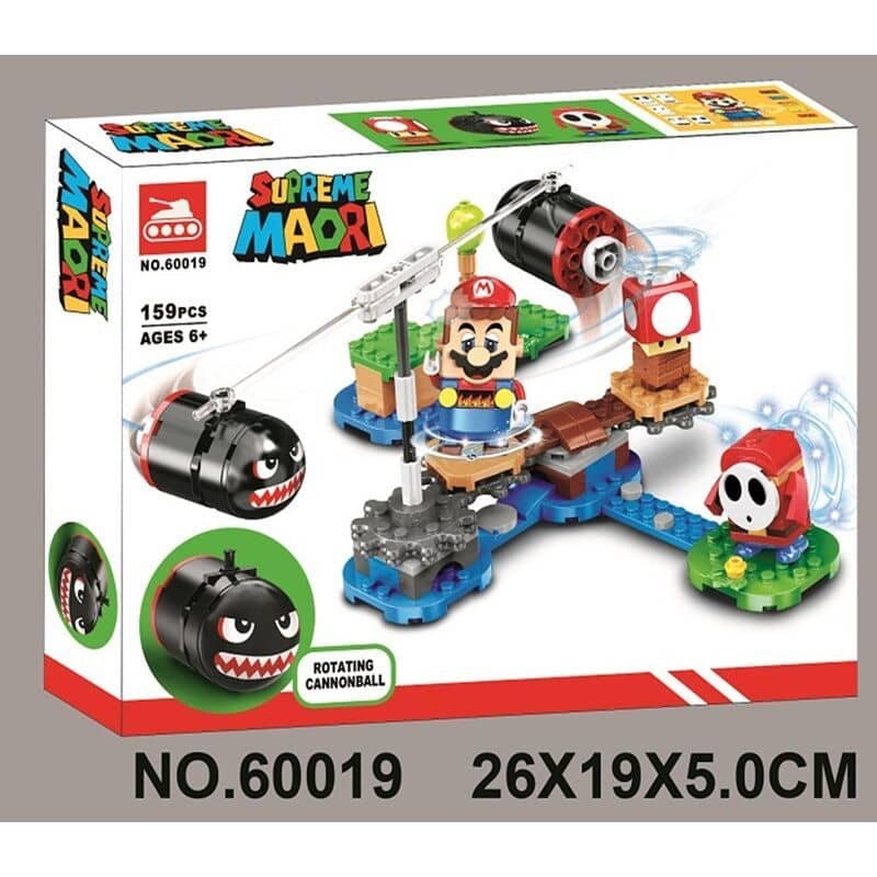 BELA Super Mario Boomer Bill Barrage Expansion Set 71366 | Shopee ...