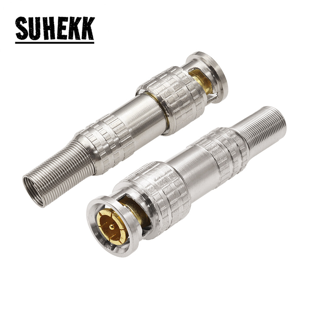 BNC Solderless Connector Q9 HD Video Oscilloscope Male Plug Welding ...