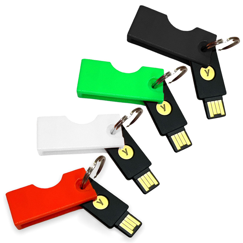 Yubikey Case Yubikey 5 NFC Protector Holder For USB A End Keychain 3D ...