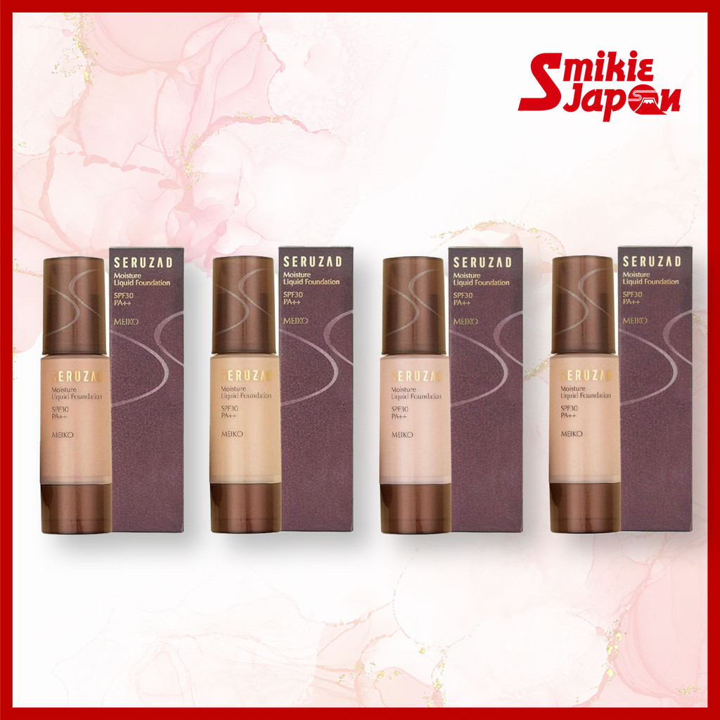MEIKO Cosmetics Seruzad Moisture Liquid Foundation E 35g SPF30 PA++ ...