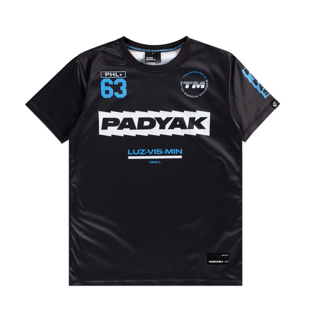 Team Manila TM Padyak Cycling Jersey (Black) | Shopee Philippines
