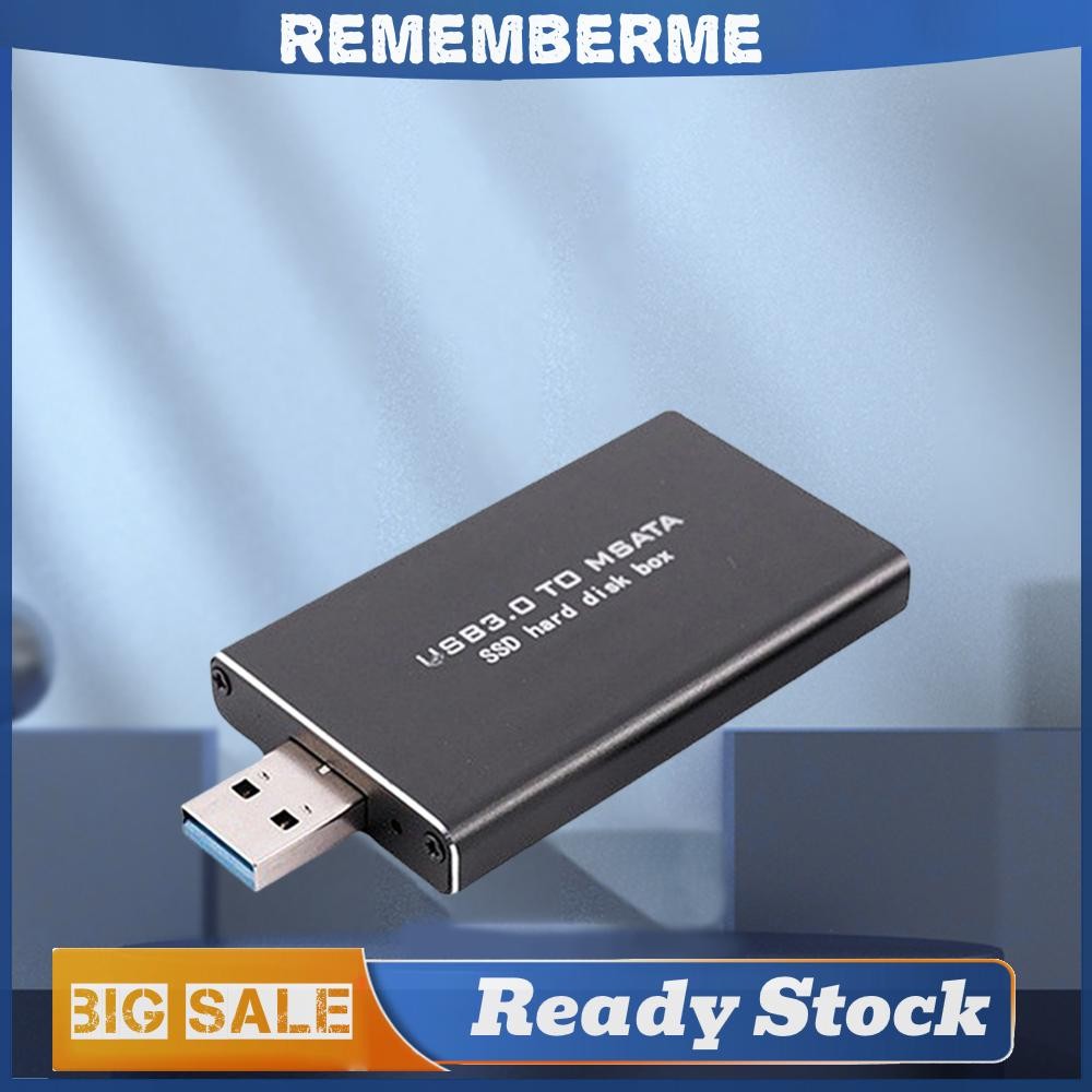 Mini External Hard Disk HDD Case 6Gbps SSD Caddy Wireless for 30*30/50 ...