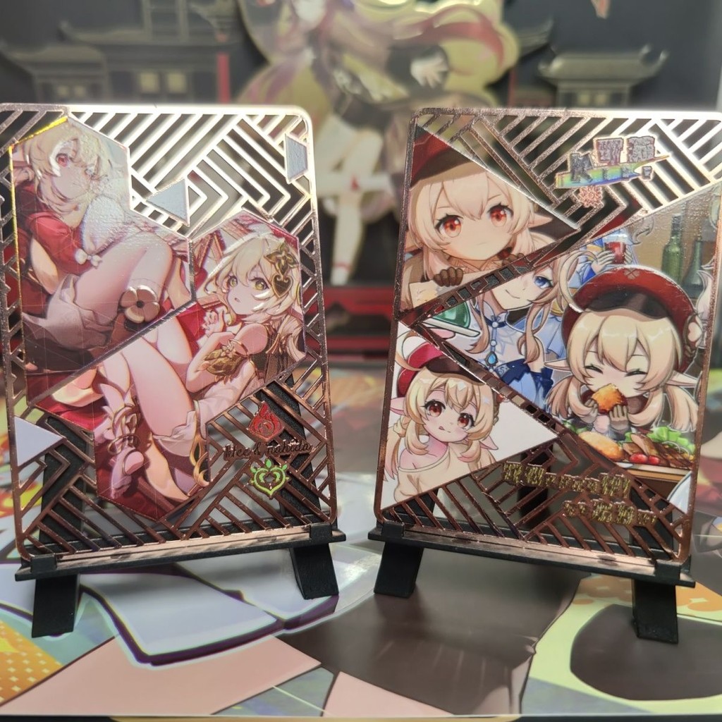 Genshin Impact Kori metal card metal bookmark metal badge fan peripherals | Shopee Philippines