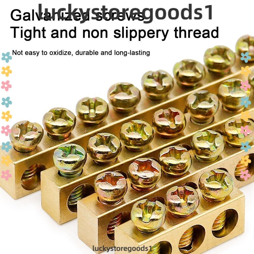 LUCKYSTOREGOODS Copper Bar Terminal, Multi-specification Copper Wire ...